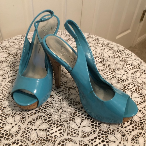 Jessica Simpson | Shoes | Jessica Simpson Platform Patent Heels | Poshmark